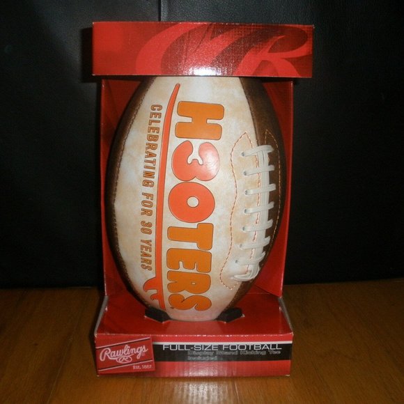 Rawlings | Other | New Hooters Vintage Football Celebrating 3 Years ...